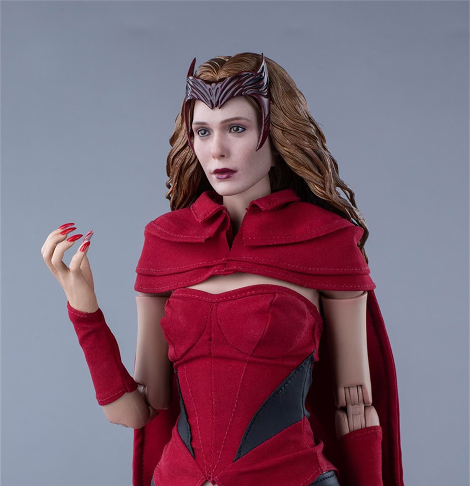 1/6 BZZ TOYS Scarlet Witch Wanda Action Figure Head Sculpt Model Toys ...
