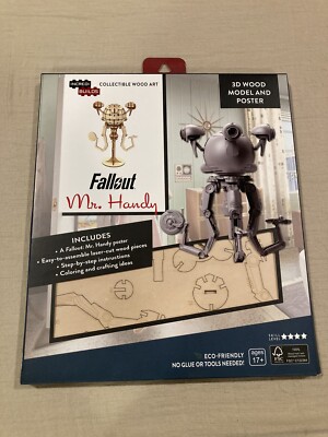 Fallout 4 Mr Handy Wood Model | eBay