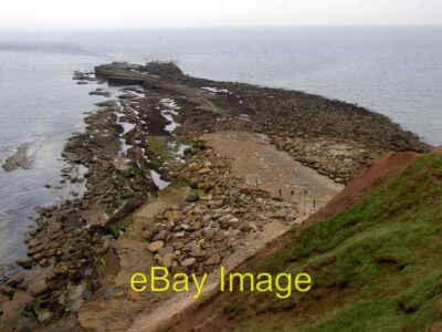 Photo 6x4 Filey Brigg at low tide c2006 | eBay UK