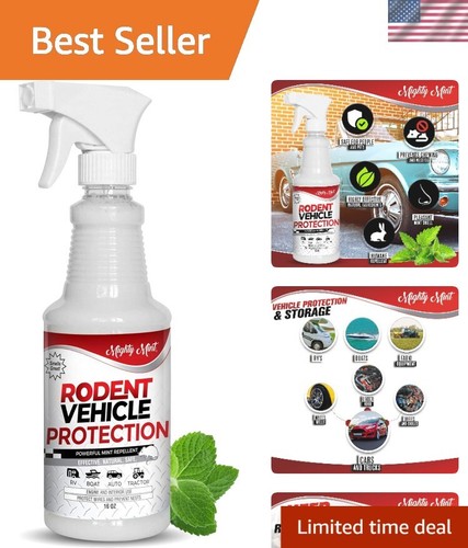 Eco-Friendly Peppermint Rodent Repellent Spray - 16oz for Cars, Trucks ...