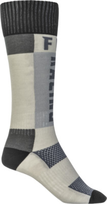 FLY RACING YOUTH MX SOCK GREY/BLACK Snowmobiling 350-0552Y | eBay