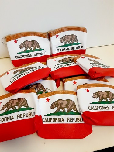 12 California Theme Candy Bags Filler Coin Purses Keychain Party FAVORS ...