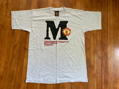 Vintage 90s Manchester FC Old Trafford England Shirt MEDIUM | eBay