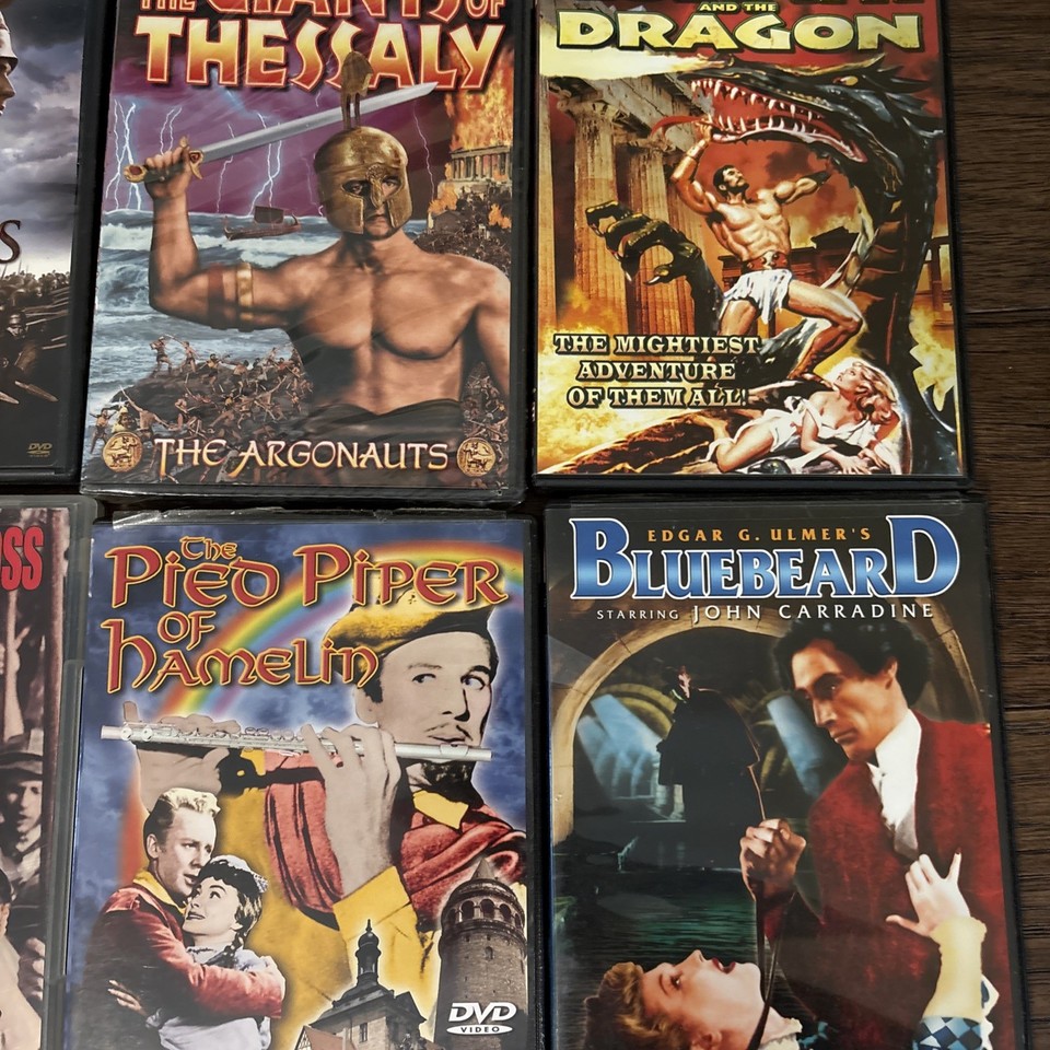 Sword And Sandal DVD Movie Lot | eBay