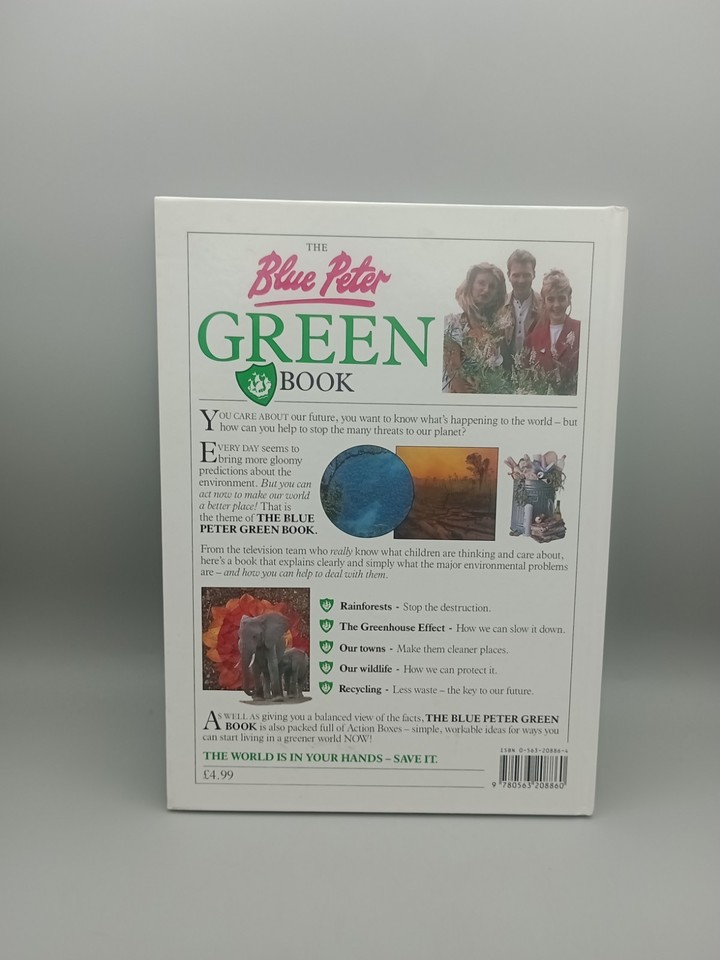 The Blue Peter Green Book 1990 Hardcover Book | eBay UK