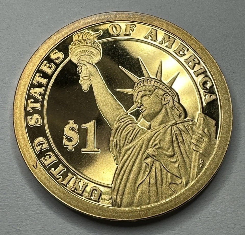 2010-S James Buchanan Presidential PROOF Dollar Coin from US Mint Proof ...
