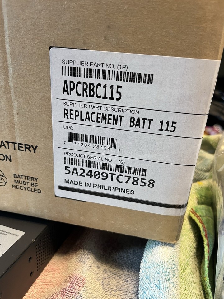 APC RBC115 battery UPS Battery replacement | eBay