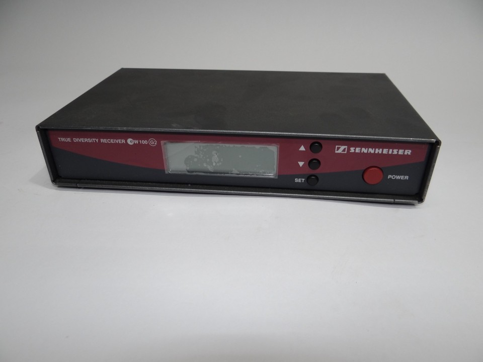 Sennheiser True Diversity Receiver EM100 G2 626-662MHz untested | eBay