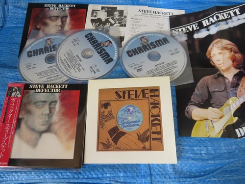 Steve Hackett Defector Deluxe Edition Mini LP Mini LP SHM CD + DVD ...