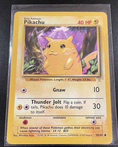 E3 Promo Pikachu Stamp Yellow Cheeks 1999 Pokémon NM | eBay