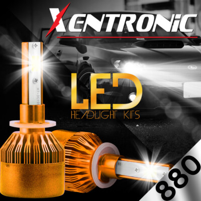 XENTRONIC LED HID Foglight Conversion kit 880 6000K for 1991-1996 ...