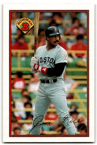 1989 Bowman Jim Rice Boston Red Sox #33 | eBay