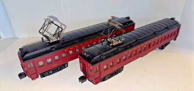 K-LINE BY LIONEL O GAUGE 609 & 614 PRR INTERURBAN COMMUTER CARS-TESTED ...