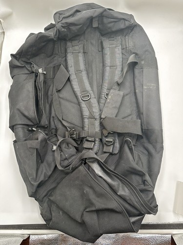 Large Unbranded Black Bag Carrying Backpack Climbing Mat Holder See ...