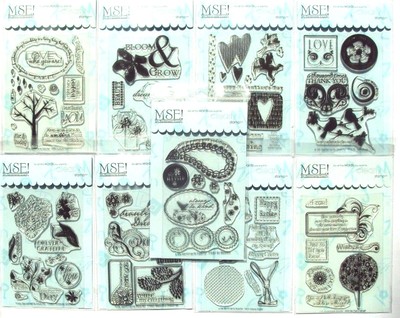 MSE My Sentiments Exactly Large Clear Stamps - You Choose, NEW | eBay