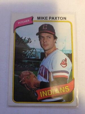 1980 TOPPS MIKE PAXTON #387 NM | eBay
