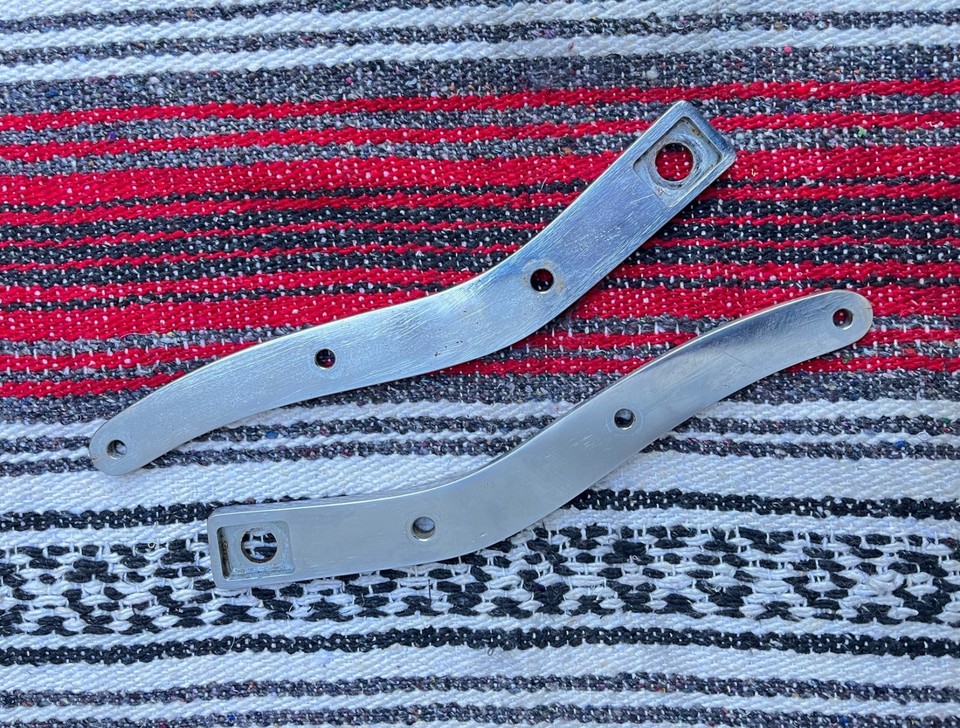 Harley Davidson Shovelhead custom rear fender mounts struts brackets ...