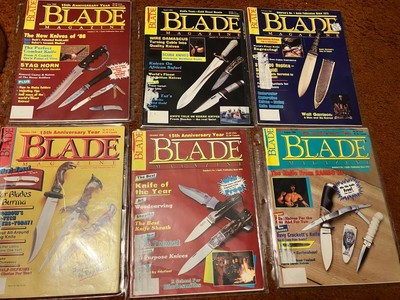 Blade Magazine x11 : 11 Total Magazines From Blade Magazine 5x 1987 6x ...