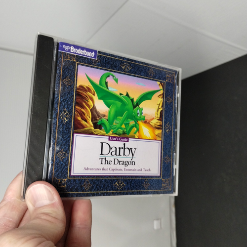 Darby the Dragon PC CD-ROM Broderbund 1996 Computer Adventure Game ...