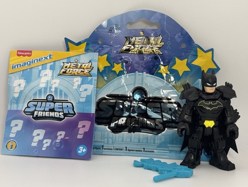 Imaginext DC 2025 METAL FORCE Blind Bag BATMAN figure LOOSE Super ...