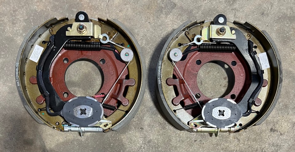 PAIR 7200 Electric Brake 12.25 x 2.5" fits Dexter 7.2K Axle D80N 23-622 ...