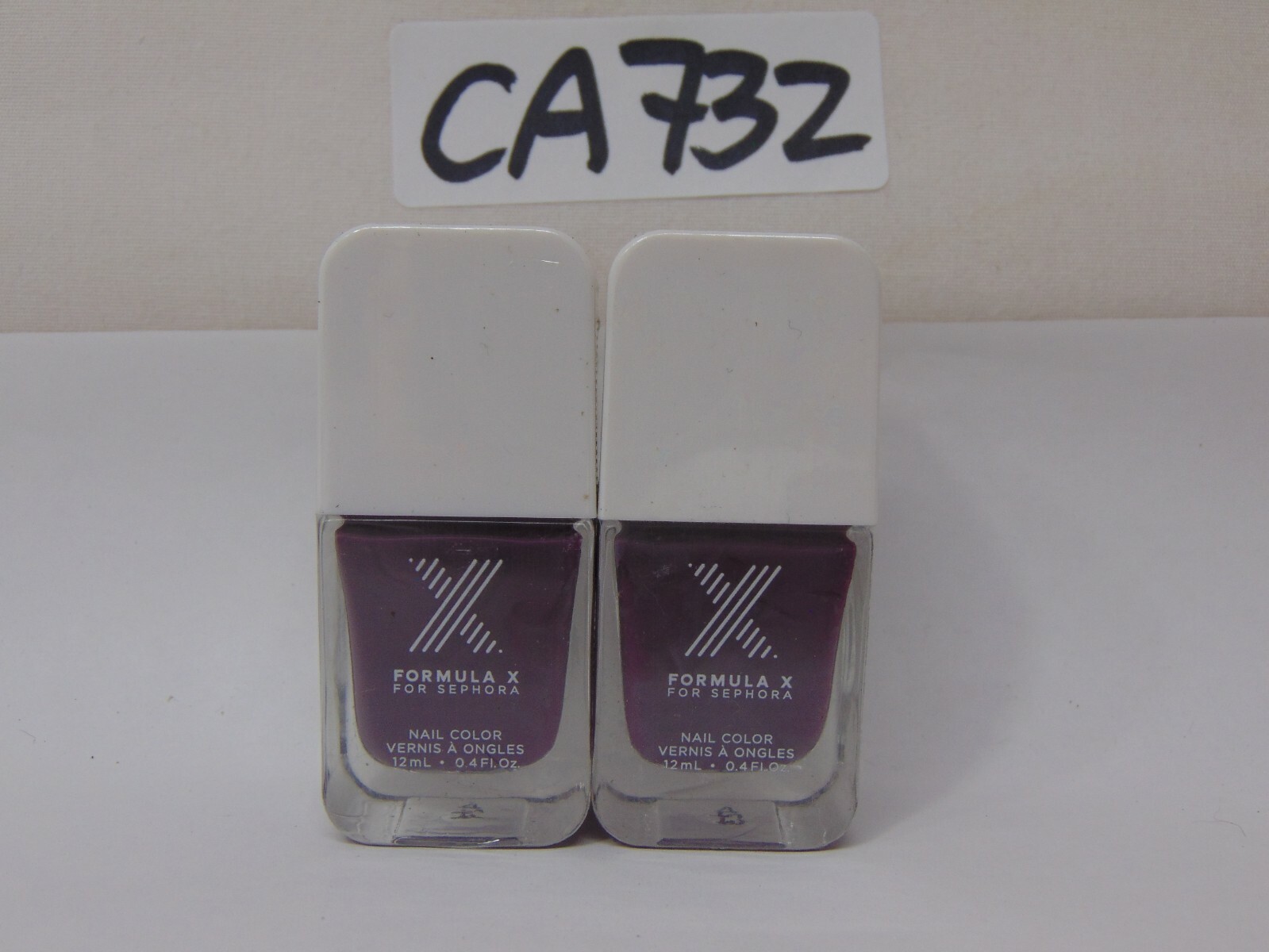 LOT OF 2 SEPHORA FINGER NAIL POLISH FORMULA X SEALED NEW COLOR BONDED ...