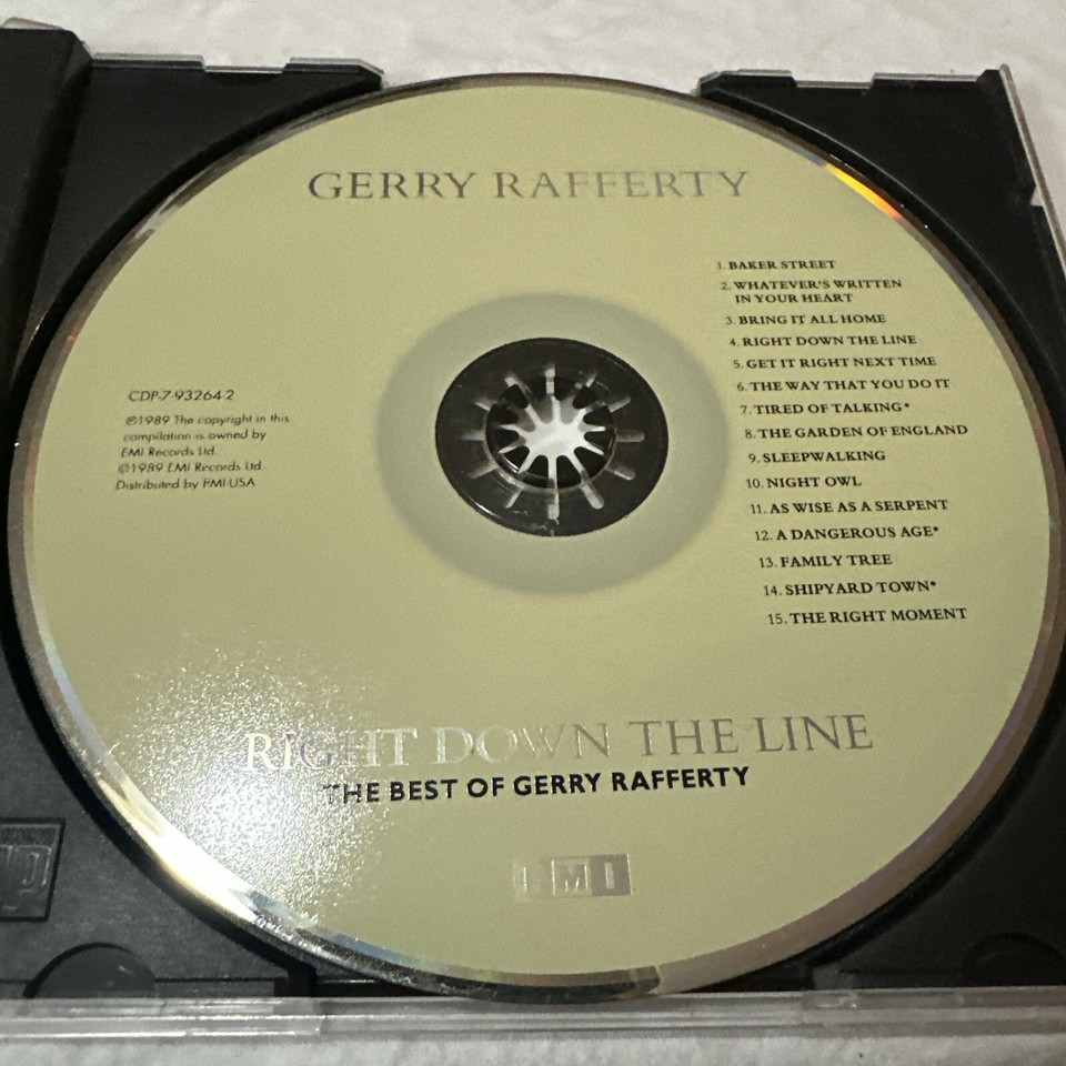 Right Down the Line: Best of Gerry Rafferty by Rafferty, Gerry (CD ...