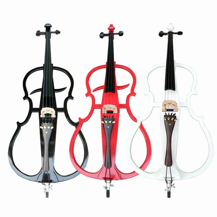 White Electric Cello