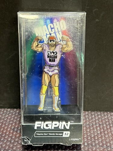 WWE 2017 FigPin Macho Man Randy Savage #32 - Hard Case | eBay
