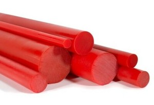 Polyurethane Rod Bar 90A Shore | All Diameters | Red | eBay