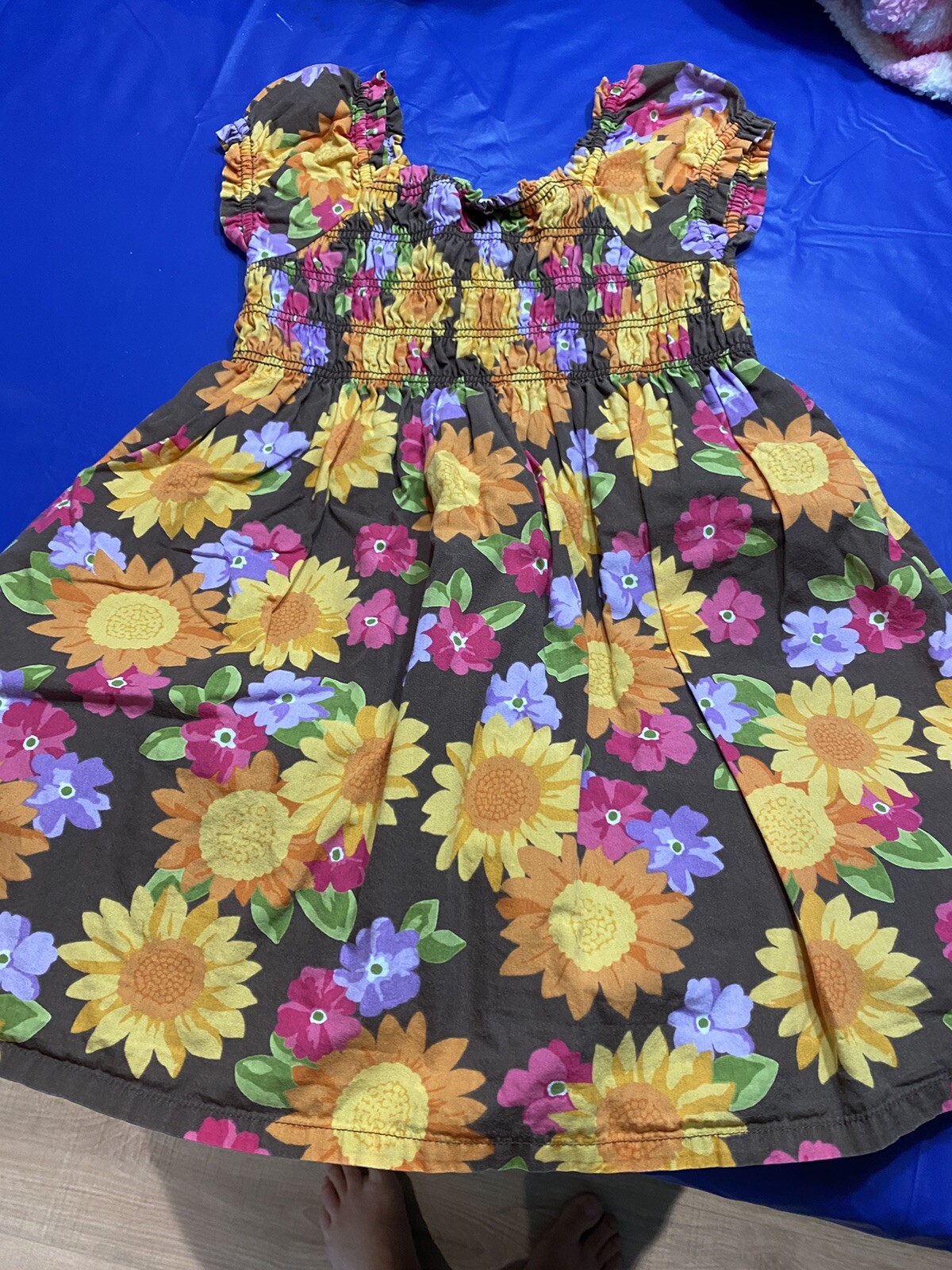Gymboree Fall Sunflower Dress 5 | eBay