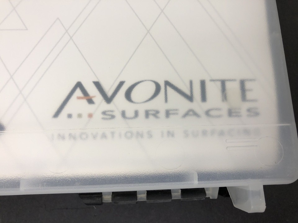 Avonite Foundations 86 Solid Surface Samples Case 2013 Arts & Craft ...