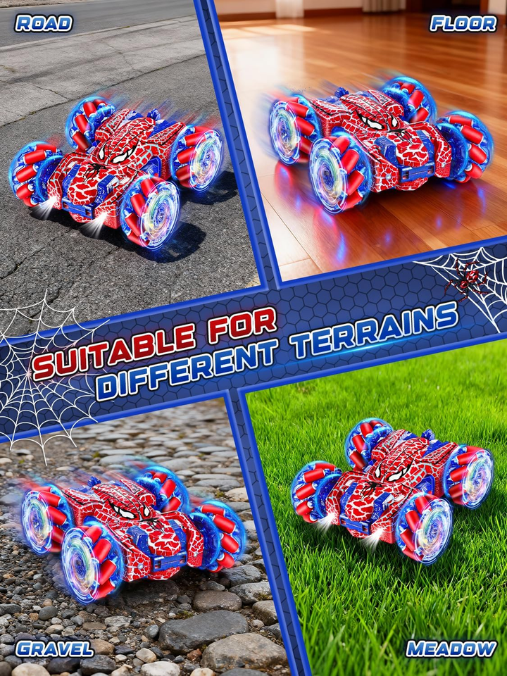 Spider Macchina Telecomandata per Bambini,2.4Ghz Monster Truck Con ...