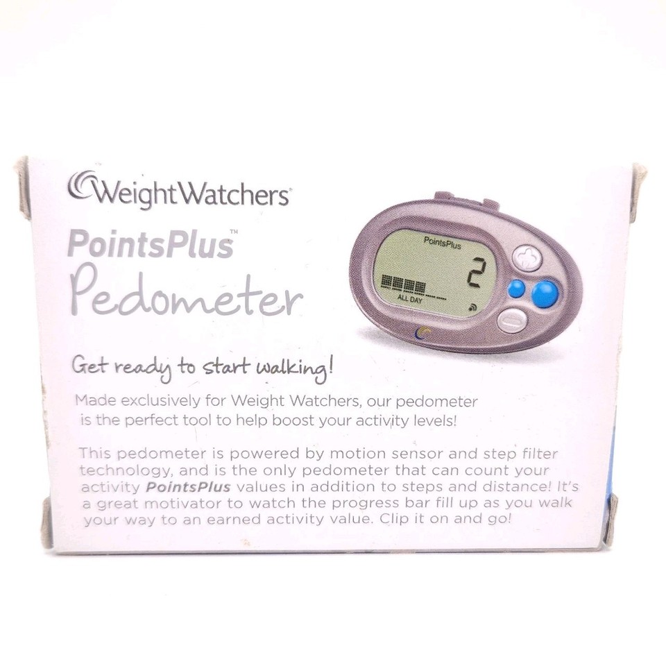 Weight Watchers Points Plus Pedometer Motion Step Counter Fitness New ...