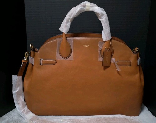 Coach Soft Empire Carryall Bag 48 Burnished Toffee - XL Bag -New Color ...