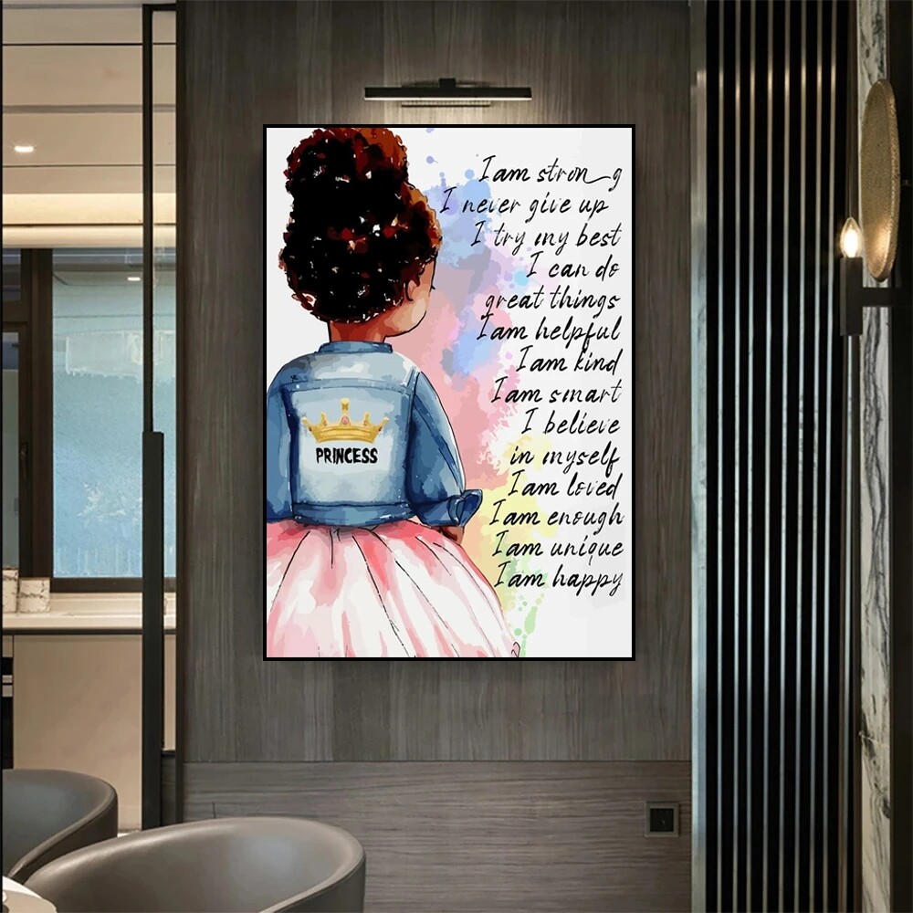 Princess Name On Canvas
