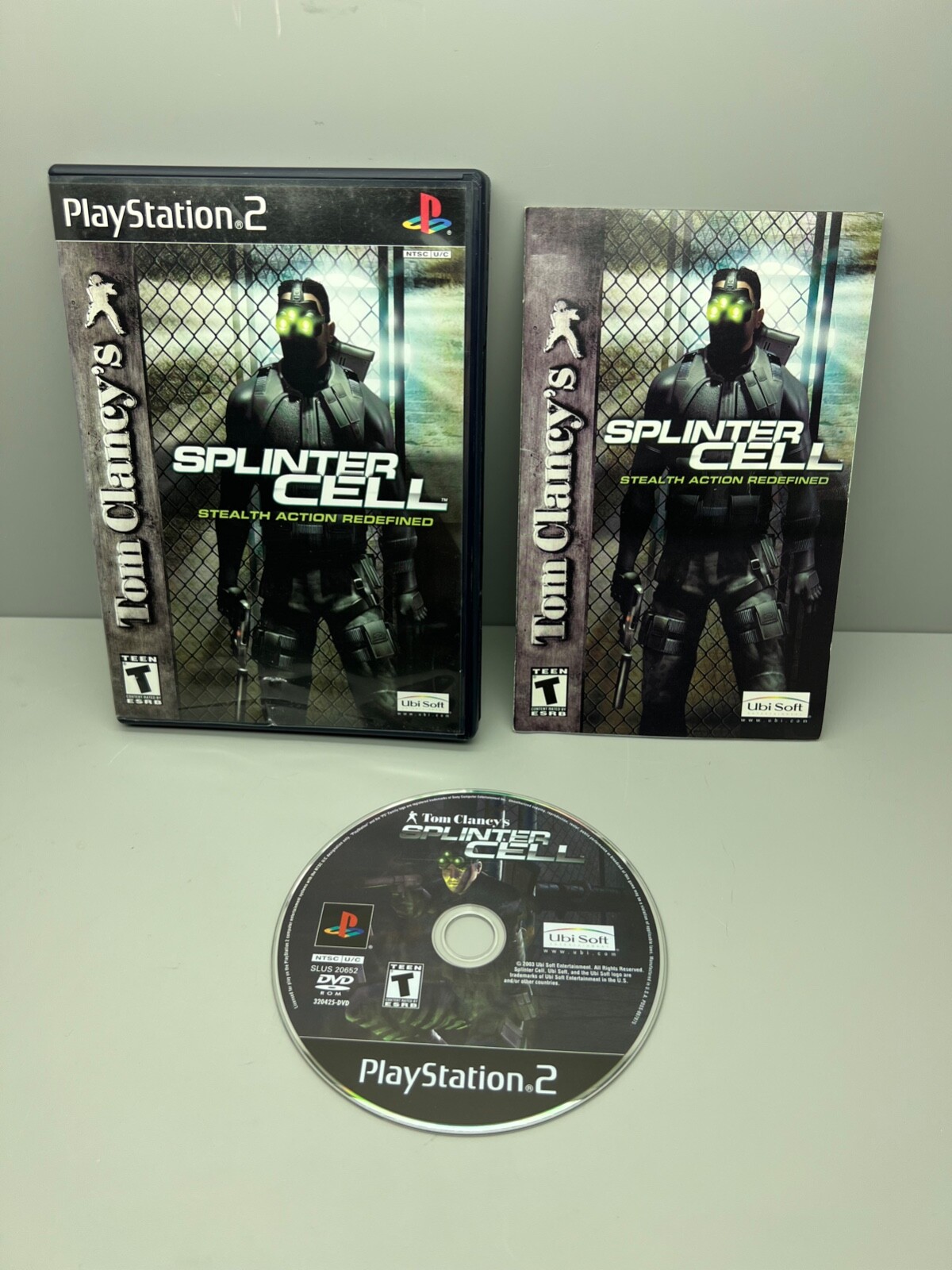 Tom Clancy's Splinter Cell PS2 COMPLETE Sony Playstation 2 | eBay