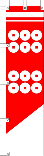 Nobori Flag Banner Japanese nobori bata Samurai 「SANADA」 Family Crest Flag | eBay