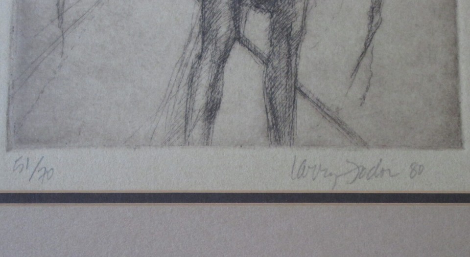 WESTERN and NATIVE AMERICAN ARTIST, LARRY FODOR, PLAINS INDIAN ...