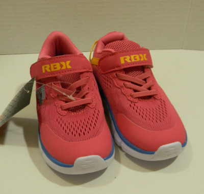 RBX Vibrant Pink Orange Blue Slip on Sneakers Size 9Toddler Pull On ...