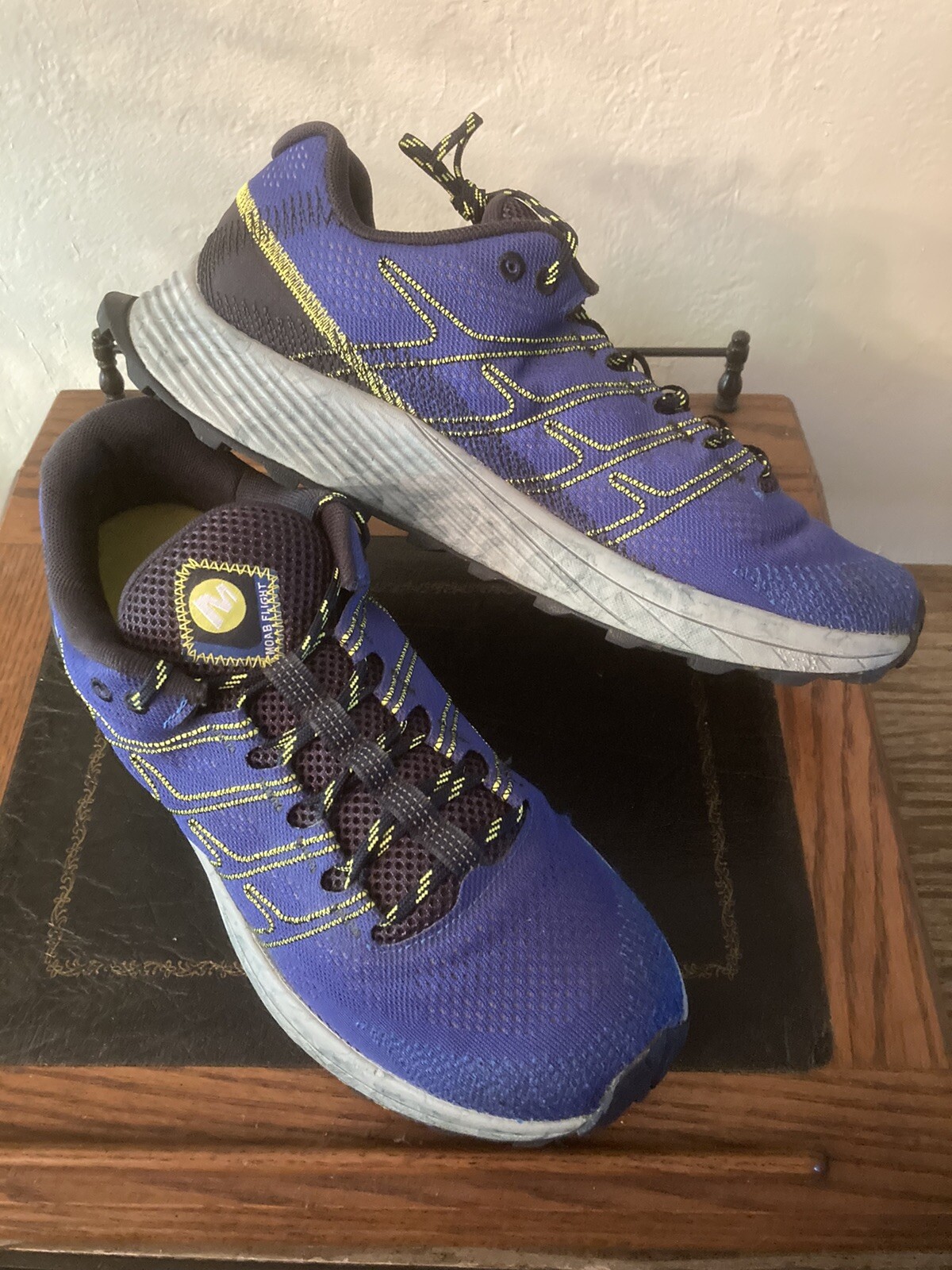 Merrell Moab Flight Vibram Sneakers Mens 9 Nice!! - Gem