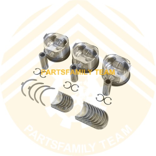 Engine Rebuilt Kit with 0.50mm Piston&Ring for Yanmar 3TNV82A Excavator ...