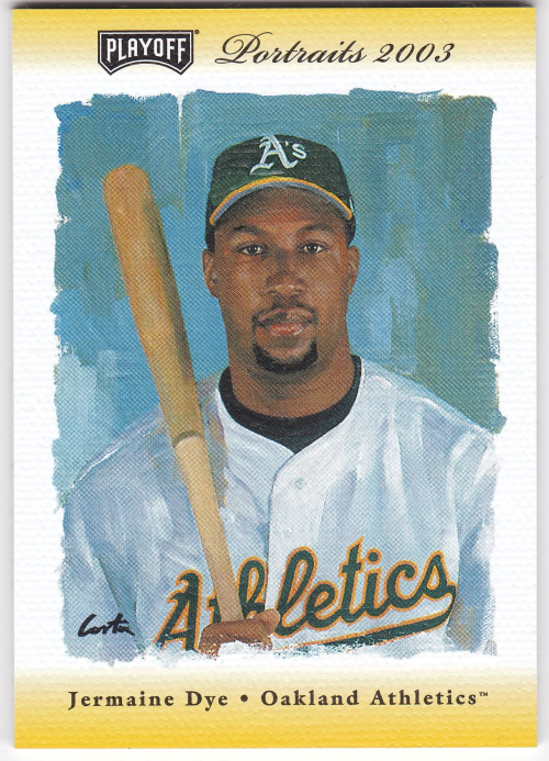 2003 Playoff Portraits Autographs Gold #92 Jermaine Dye Auto /25 - NM ...