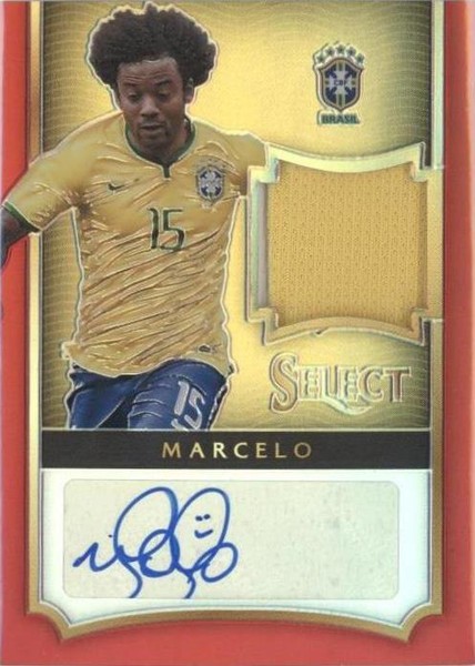 2015-16 Panini Select - Jersey Autographs Red Prizm #JA-M Marcelo /30 ...