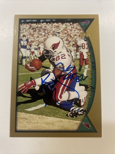 1998 Topps Kevin Williams Autographed Card #208 Arizona Cardinals A-318 ...