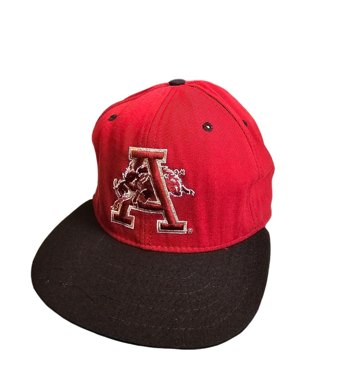 Vintage New Era Arkansas Razorbacks Logo NCAA Snapback Cap Hat | eBay