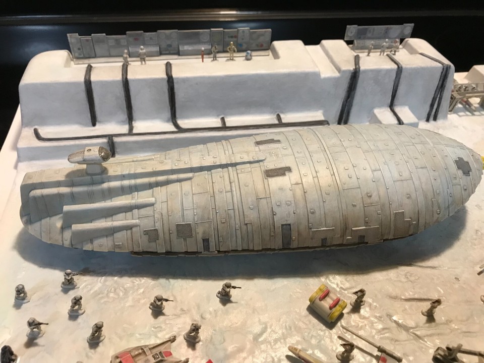 AMT Star Wars Rebel Base Model Kit Pro Painted | eBay
