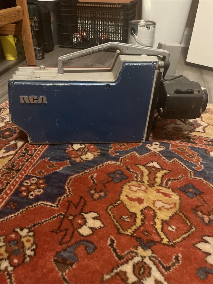 RCA TK-76 3 Plumbicon Tube Camera Rare Vintage News Crew Camera AS IS ...