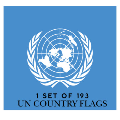 193 World Country Flags Set 3x5ft United Nations Nations International ...