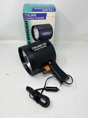 750,000 CP Candle Power Halogen Spotlight Flashlight Works | eBay